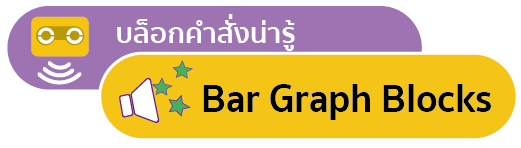 การเขียนโปรแกรมด้วย Icon Blocks (Add 1 to Bar Graph Block & Clear Bar ...